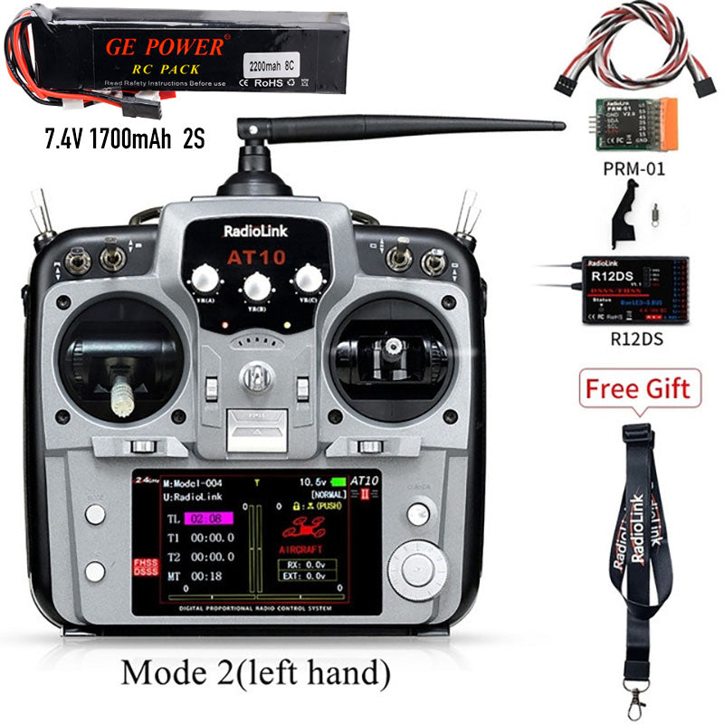 Tbs Crossfire Radiolink AT9S Pro 2.4G 12CH RC Helicopter Transmitter ...